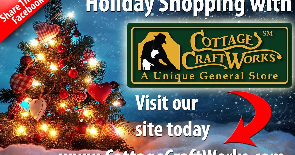 Christmas Shopping 2016 at Cottage Craftworks