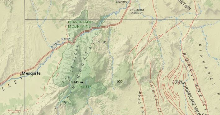 Arizona Geology: Earthquake in northwest Arizona - magnitude 3.4