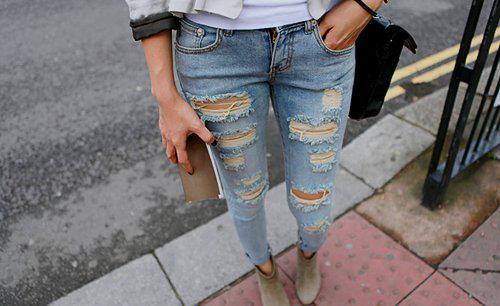 Vou Customizar: Ripped Jeans: Passo a passo para rasgar calça ou shorts