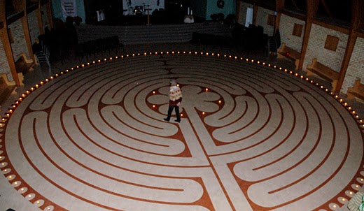 She Who Seeks: Centre for Spiritual Living Labyrinth