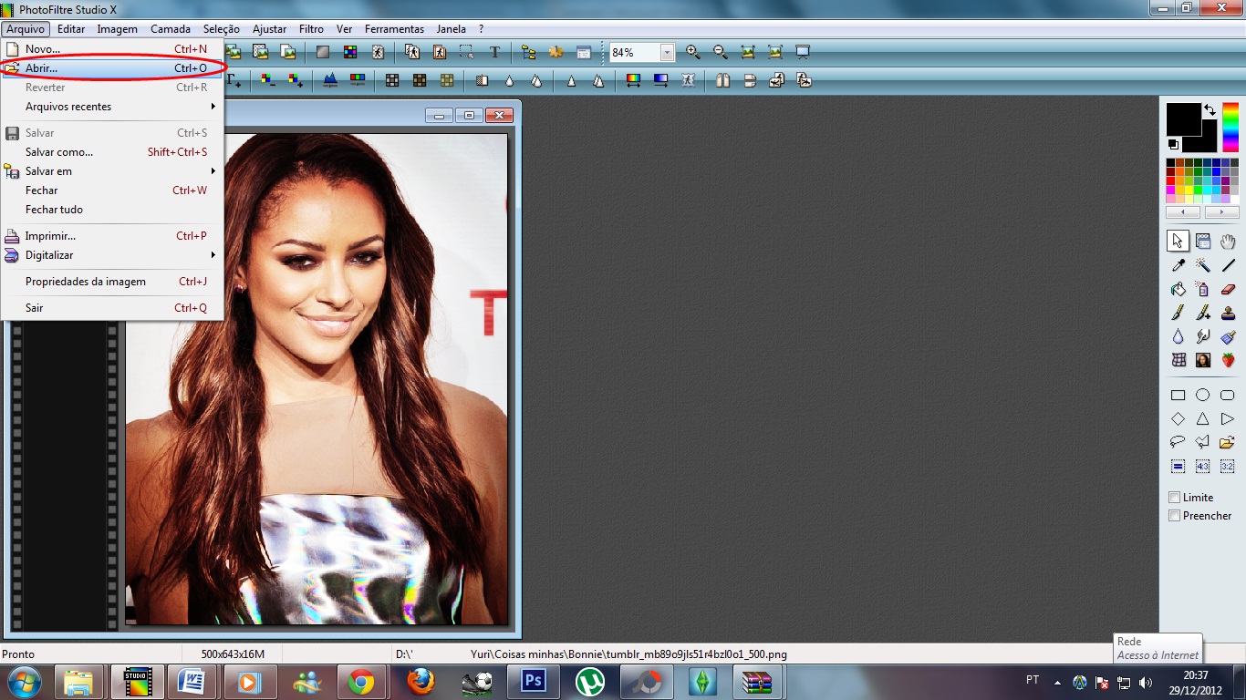 Accio Materiais: Tutorial Como Fazer um Png