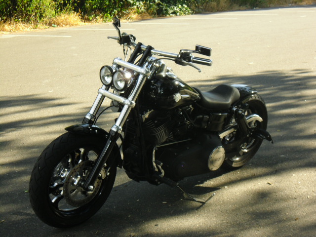 Rocket Bobs Cycle Works: Jeff's custom Harley Davidson Fat Bob