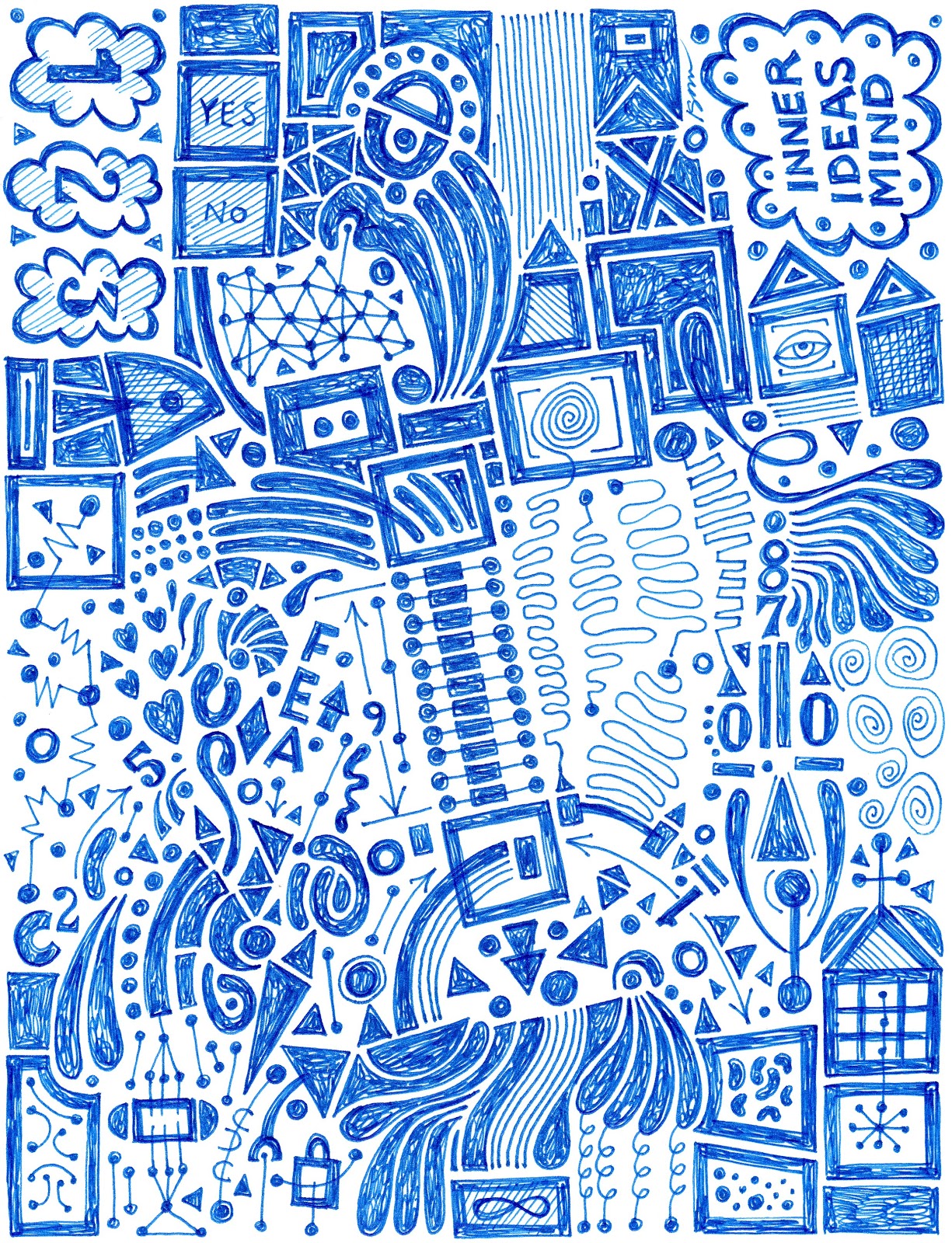 ISOM SYMBOLIC ART: Inner ideas mind...