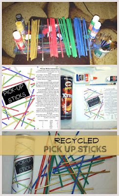 Pocket Change Charm: Recycled Pick Up Sticks