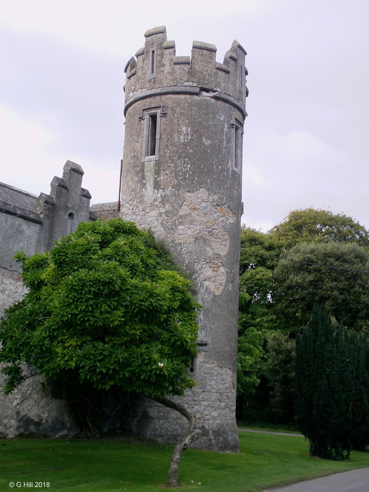 Ireland In Ruins: Howth Castle Co Dublin
