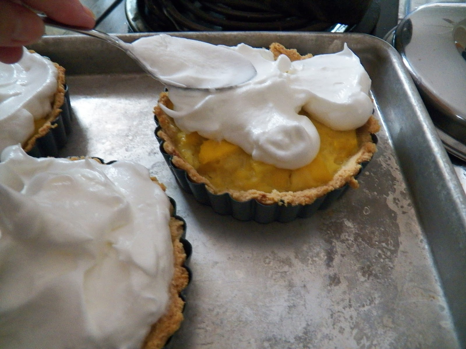 Apple Amber Tart for #Bakingbloggers - Sid's Sea Palm Cooking