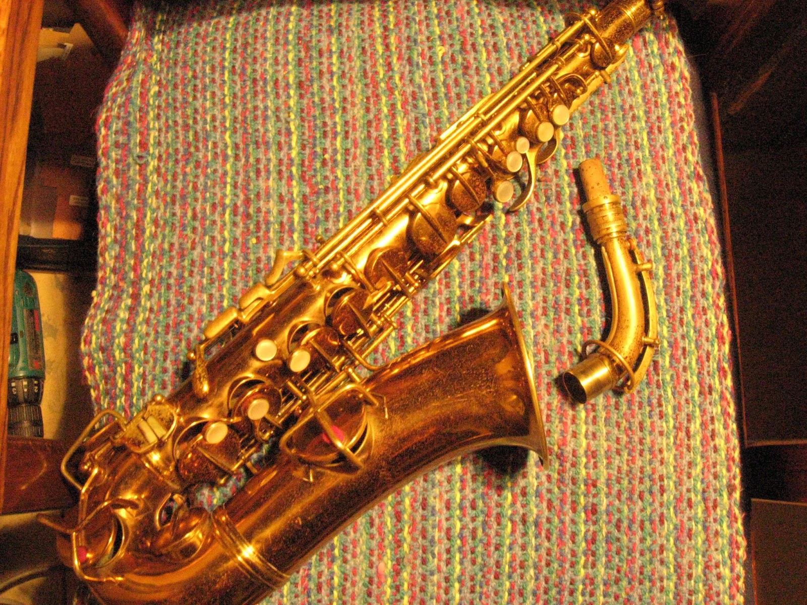 Abracadabra's Musical Instrument Repair: Conn "transitional" alto sax