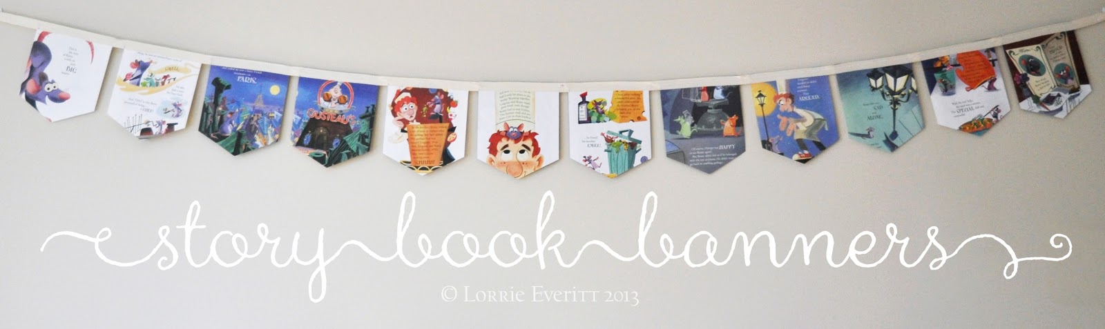 Lorrie Everitt Studio: Storybook banner tutorial