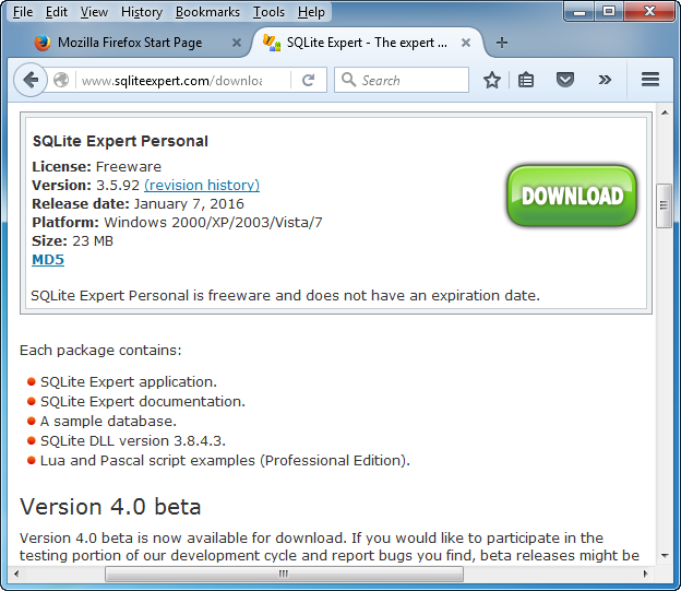Database SQLite dan Cara Instalasi SQLite Expert Personal - ATwiwit.Net