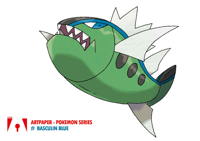 Workshop Artpaper: Basculin Blue