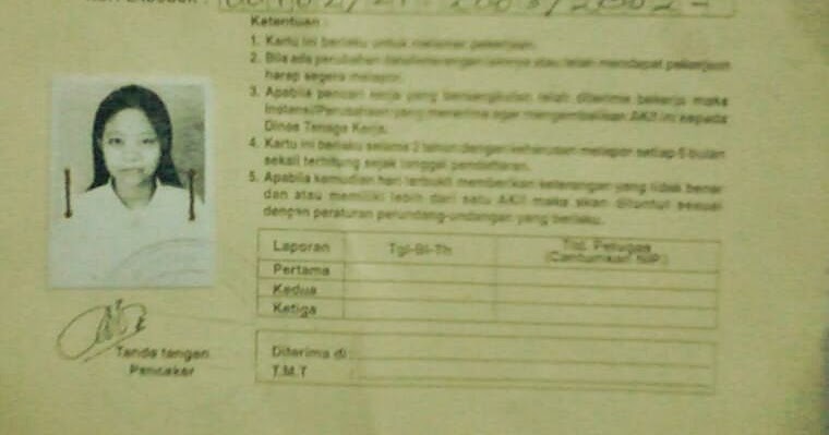 Cara Membuat Kartu kuning dan Persyaratannya