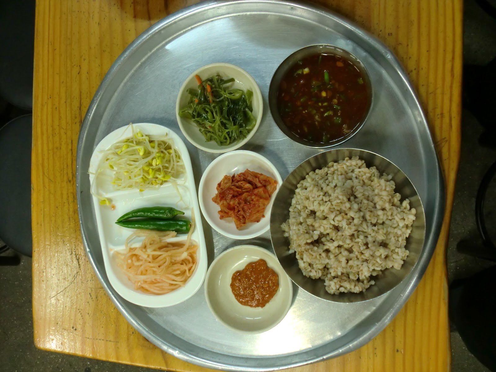 [Food] Boribap (보리밥, Barley Rice) ~ peacebreeze