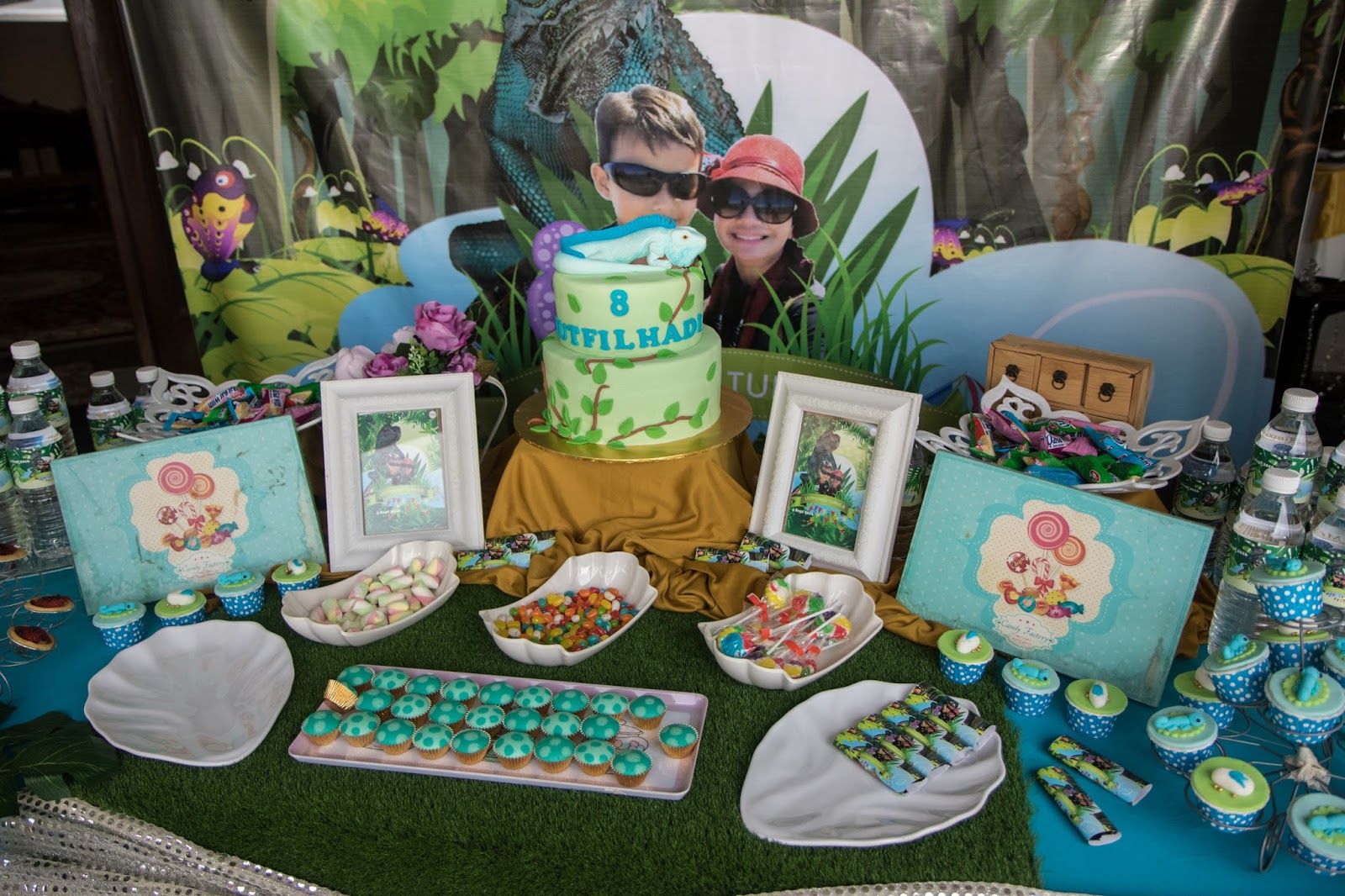 Iguana Birthday Party for Lutfilhadi