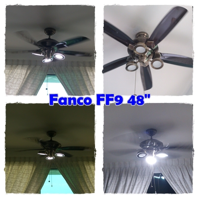 My Private Space: Fanco ceiling fan review - Model FF9