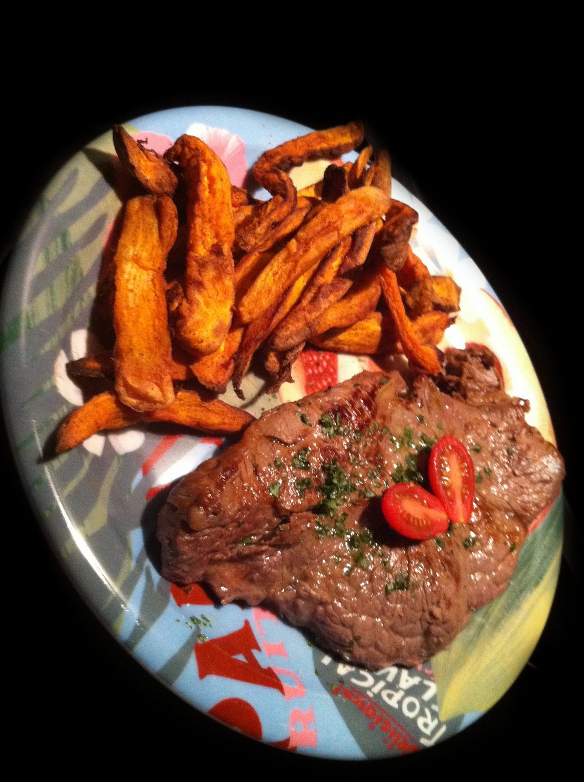 Alice's Wonderkitchen: Frites de patates douces à l'Actifry et ...