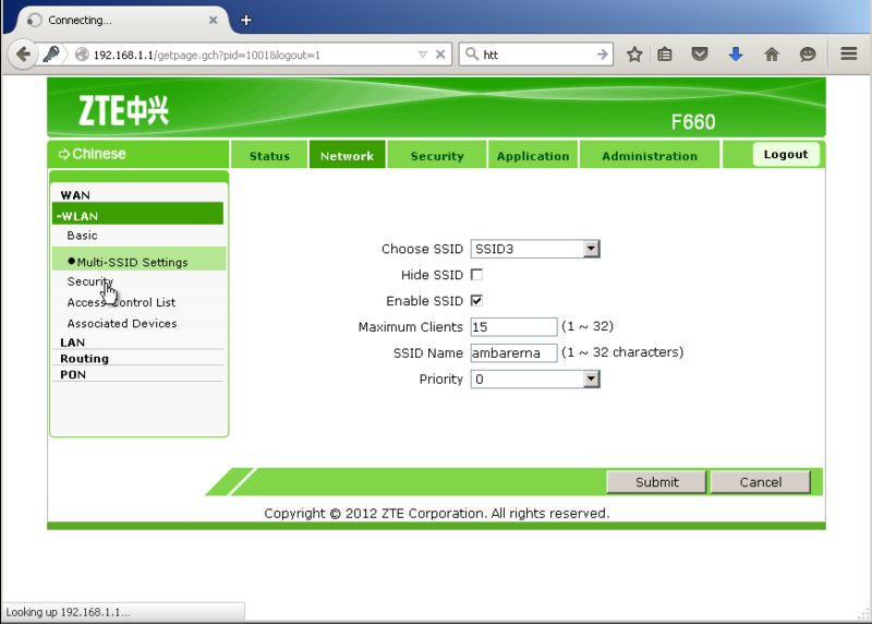 Username Dan Password Standart Wifi Zte - Setelah mengganti username ...