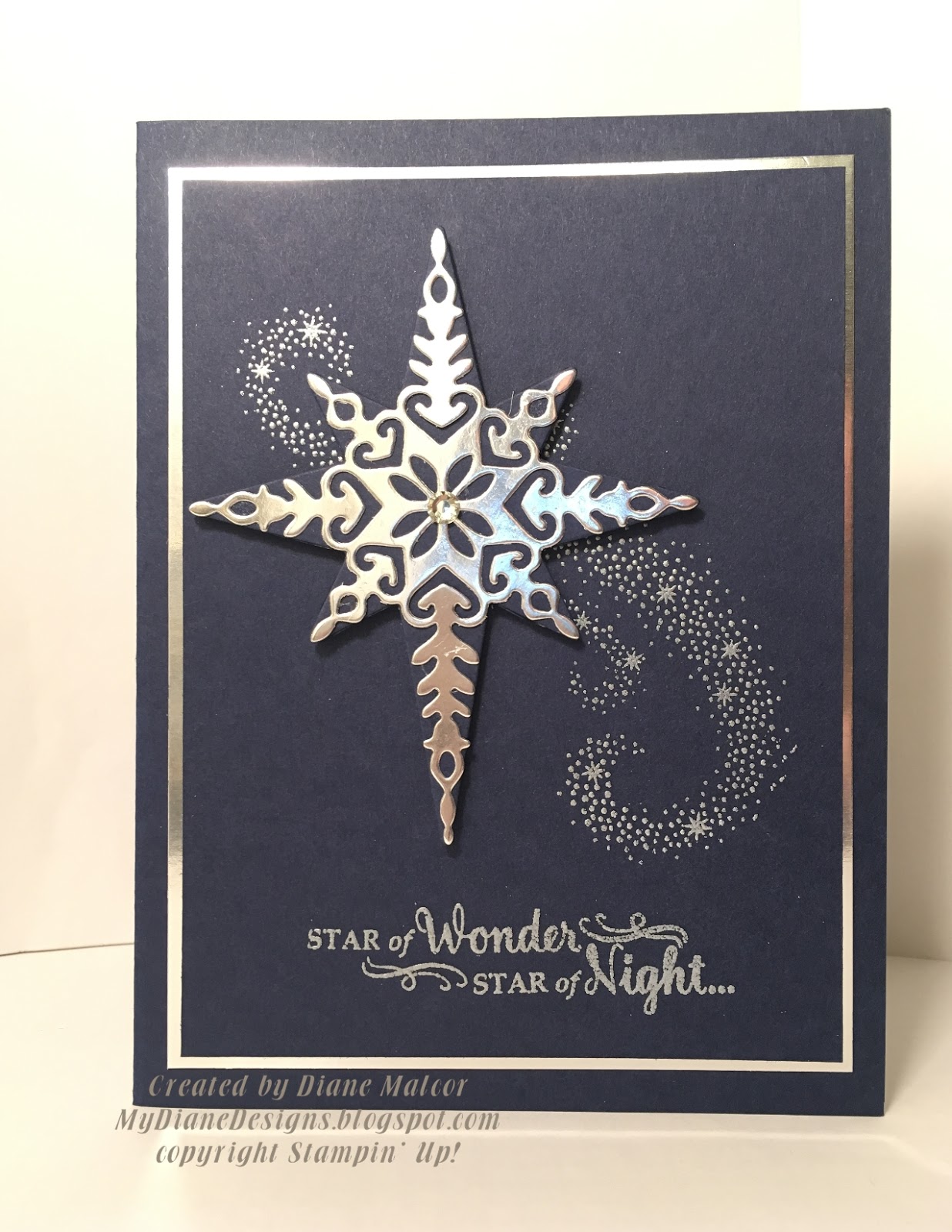MyDiane Designs: Silver and Gold Stars