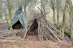 Yvonne Byatt's Family Fun: DEN BUILDING PARTY