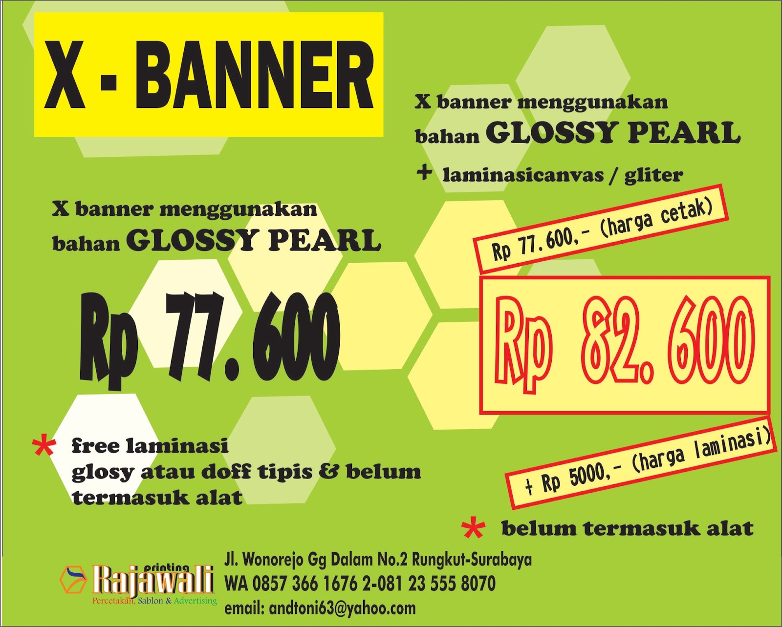 Jasa Percetakan, Sablon dan Advertising: Cetak Sticker