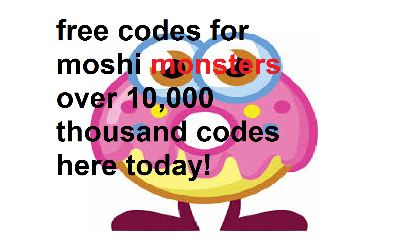 free moshi monsters codes: January 2014