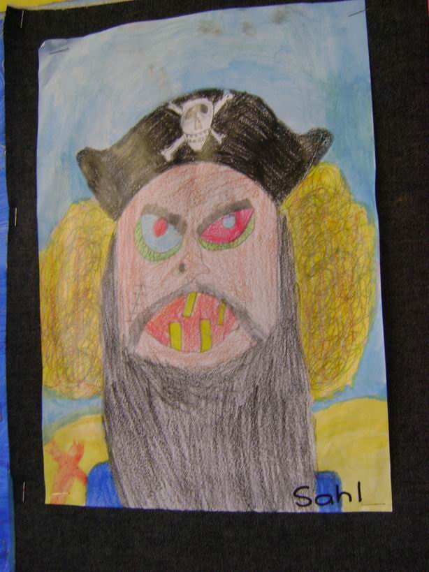 Grade 4P Online: Pirate Portraits