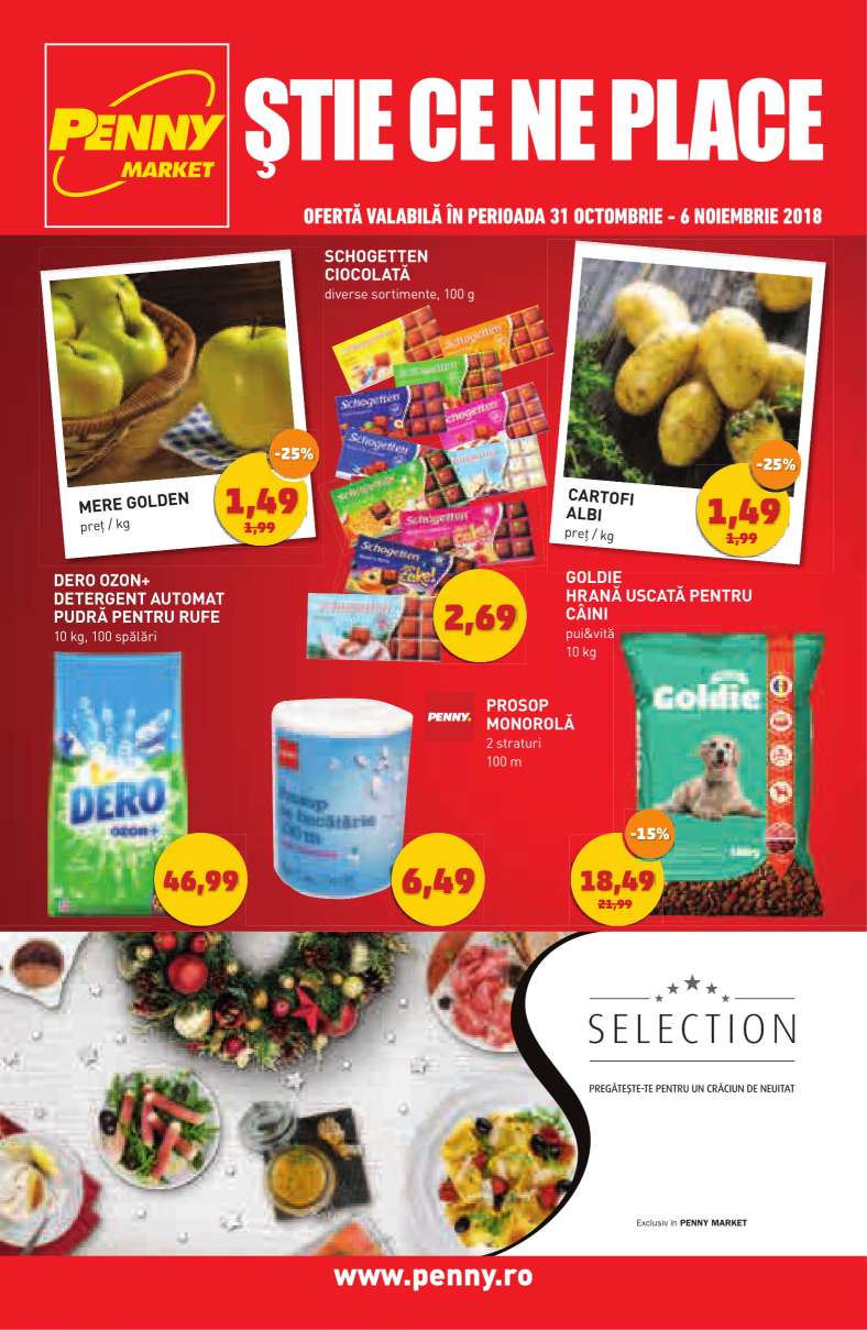 CATALOG PENNY 31 octombrie - 6 noiembrie 2018. Brosura cu oferte si ...