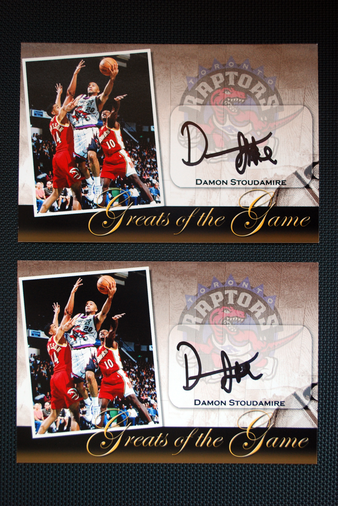 Mark's TTM Autograph Collection: Damon Stoudamire