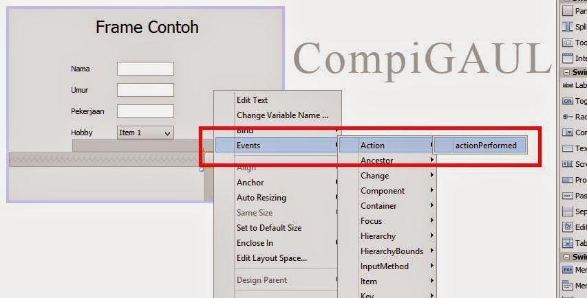 Membuat Tombol Reset Pada Frame Entry Data Netbeans | ALL CHEAT AND ...