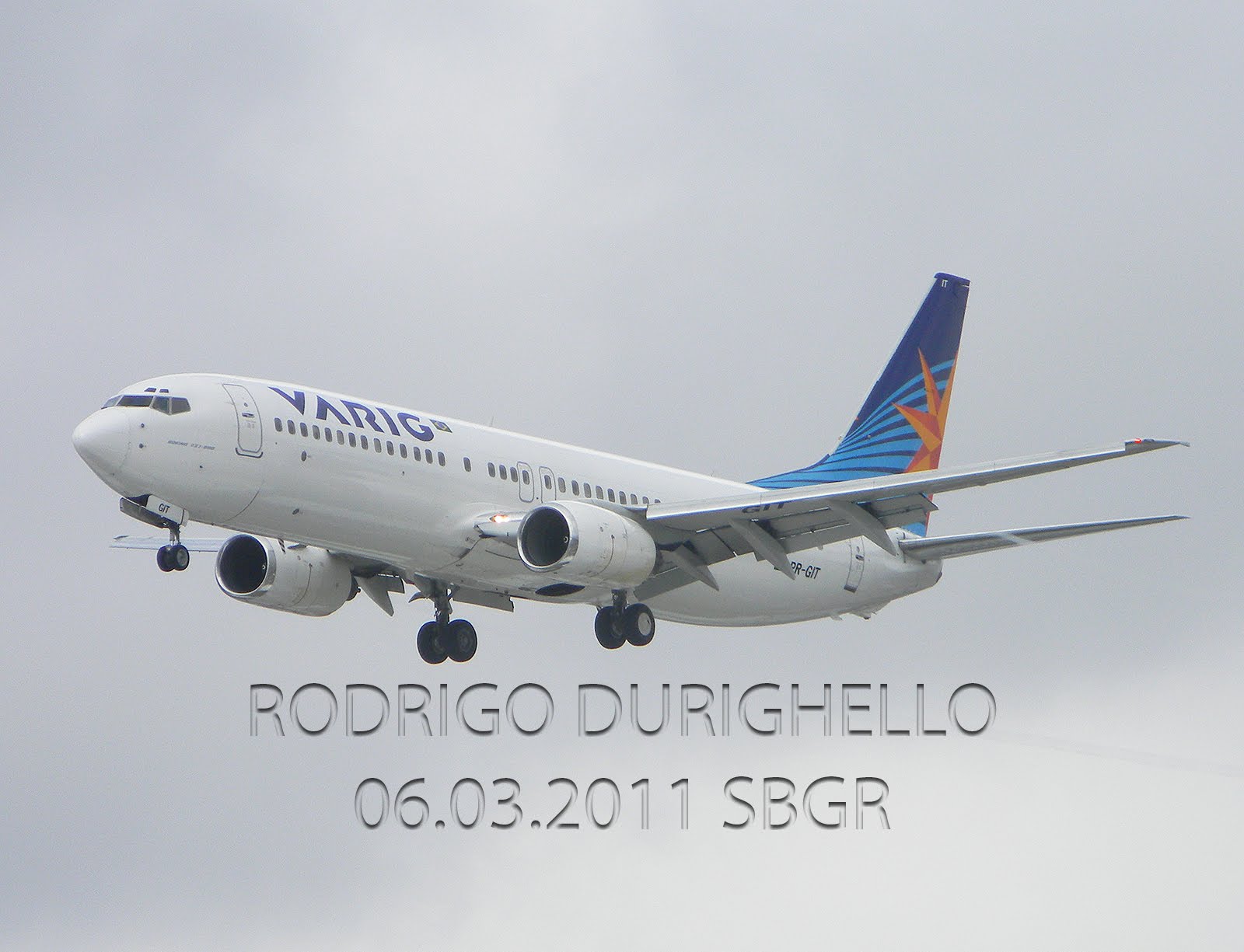 PLANETA AVIÃO: VARIG/GOL 737-800 PR-GIT