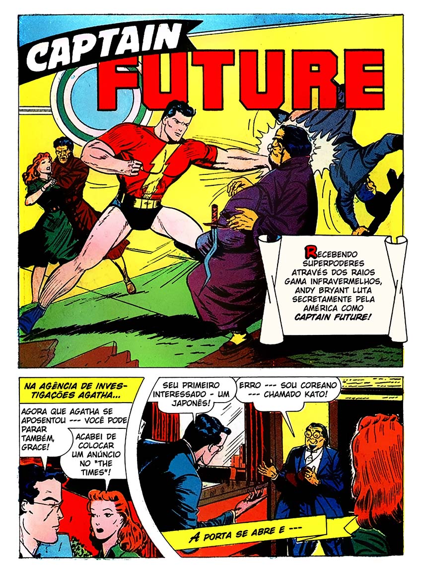 Golden Age - A Era de Ouro dos Quadrinhos: POSTAGEM 62: CAPTAIN FUTURE ...