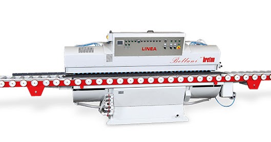 Linea for Breton - Machine to polish straight edges ~ Fabshop machines
