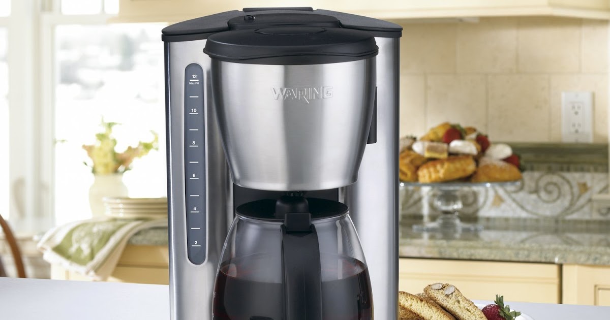 Waring CMS120 Professional 12 Cup Programmable Coffeemaker