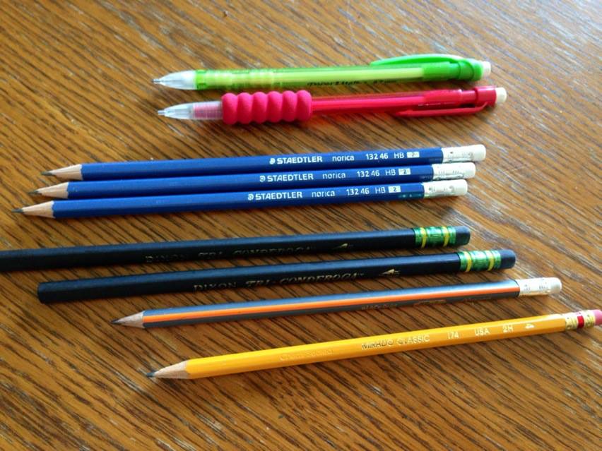 RENTRÉE SCOLAIRE:: TRUC #2 Les crayons à mine