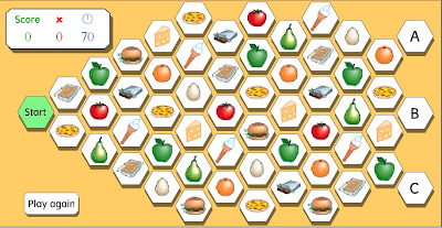 Jacintokids: Science. Unit 2. Food Maze Game.