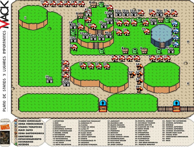 Jopara Blog: Mack V: todas las actividades, mapa de stands y sorteo de ...