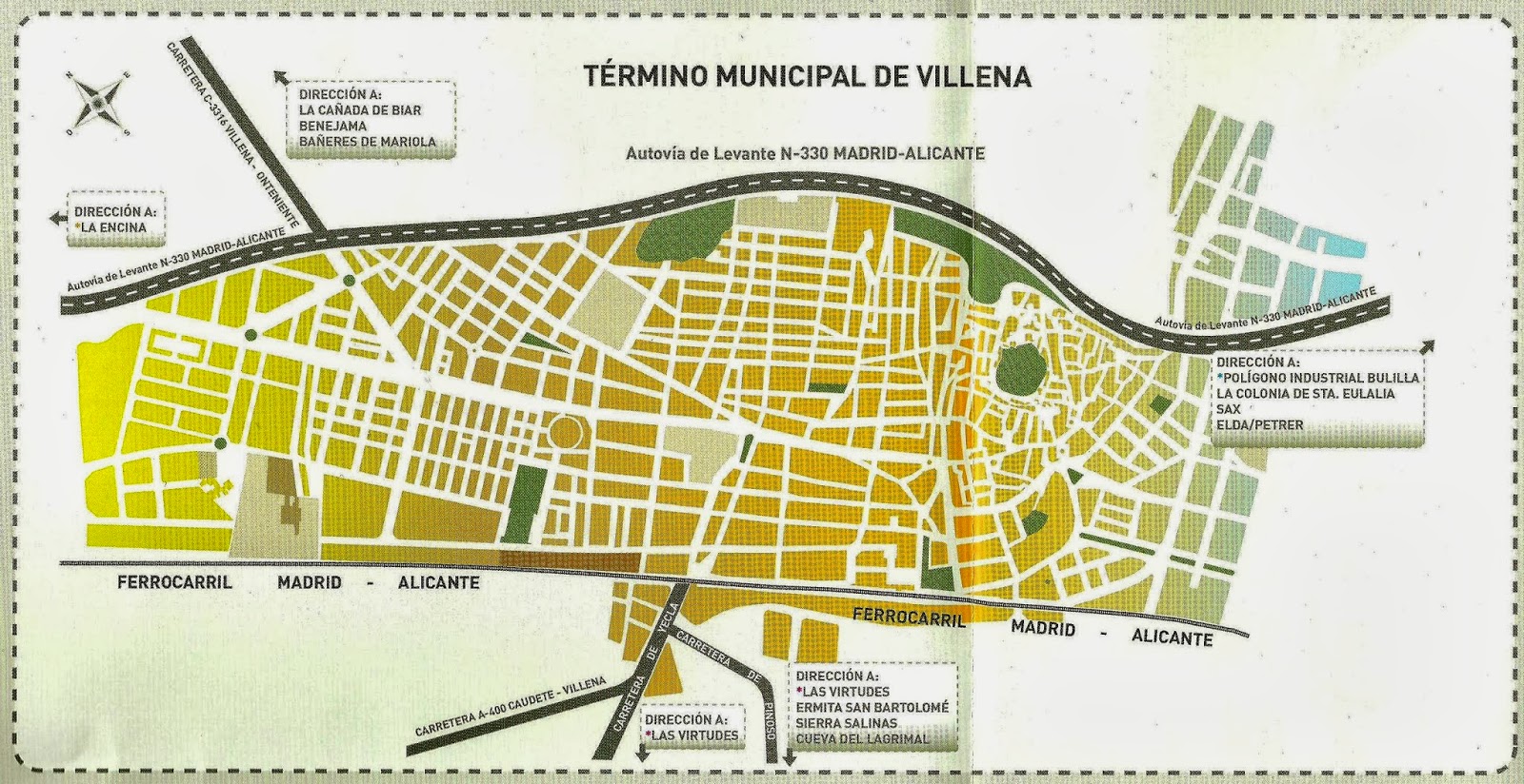 Villena Mapa | Mapa
