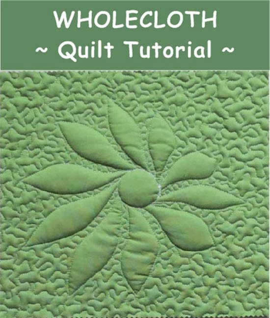 Patchwork and Quilting Studio: How to Make Shadow Trapunto Quilts- Tutorial