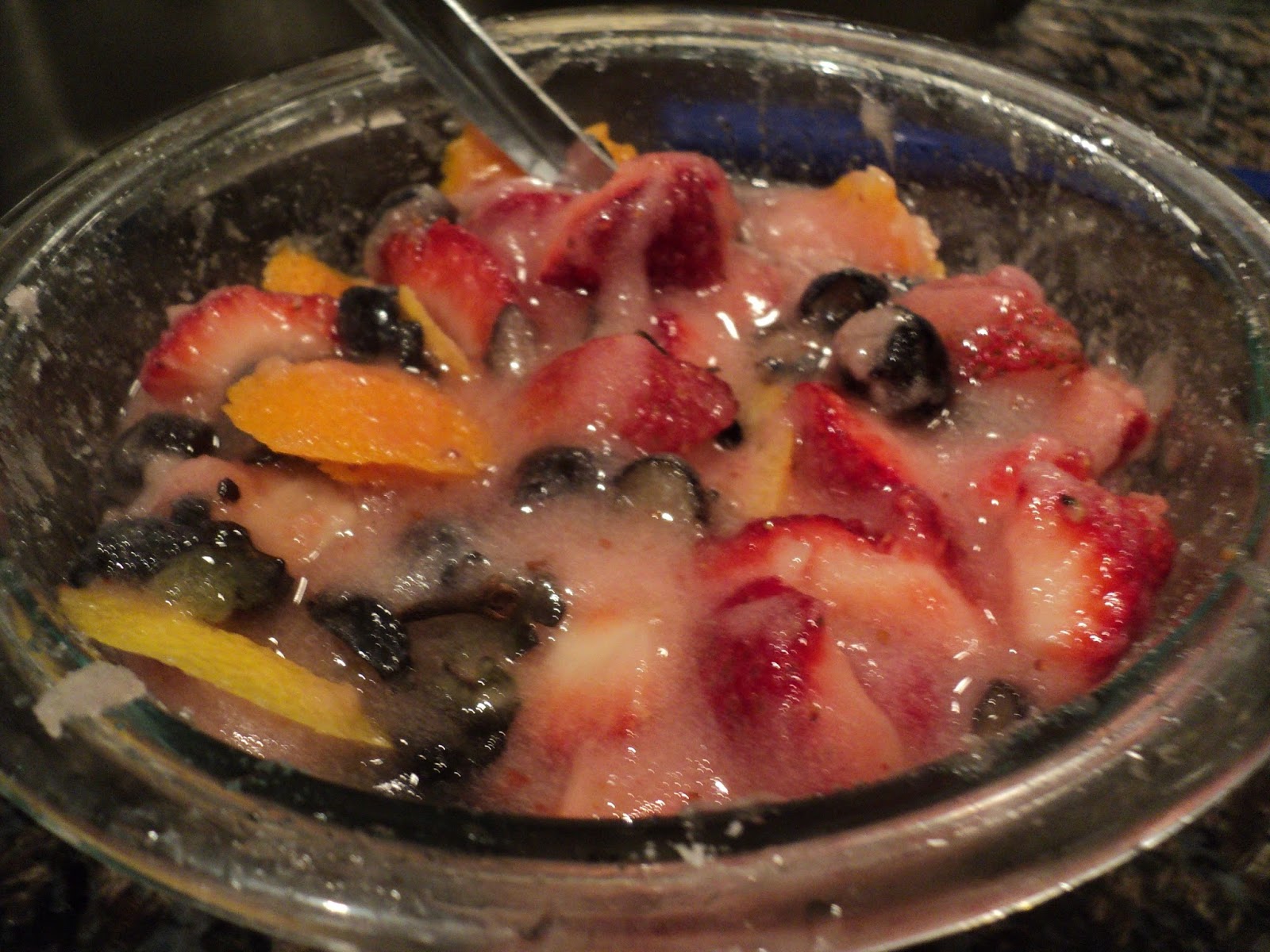 Okra's Book Club: Fruit Shrub: Strawberry and Blueberry