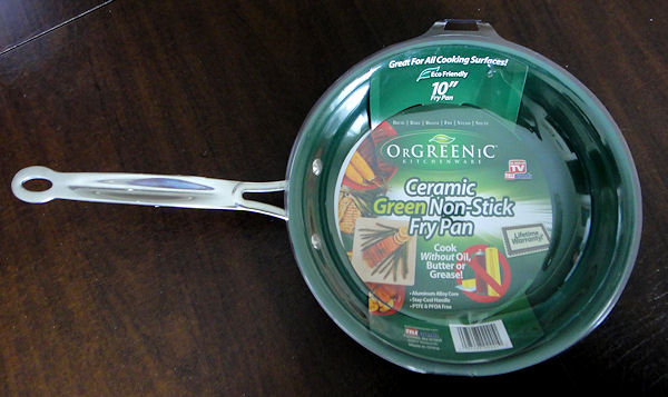 Left Field Wander: OrGREENic Non-Stick Pan