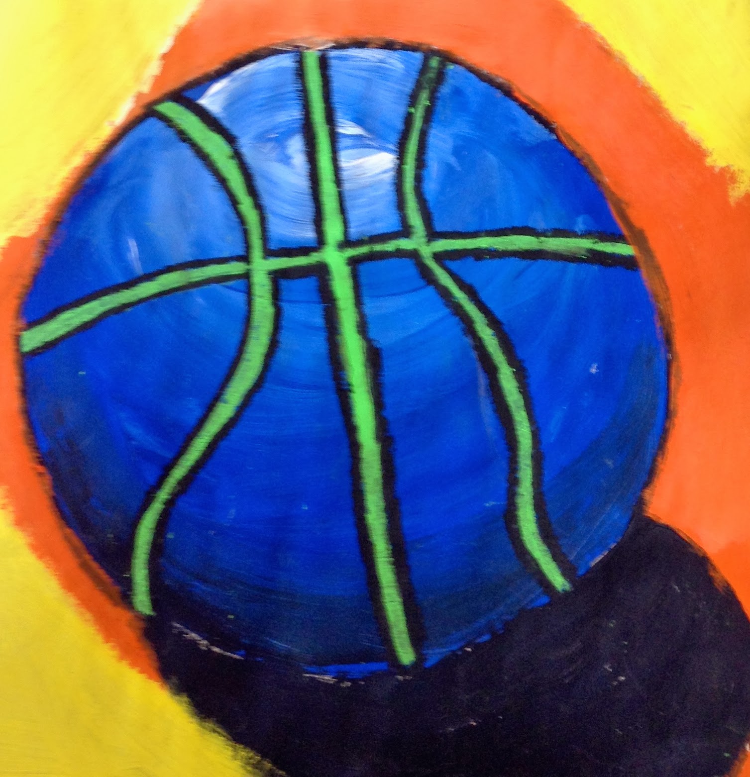 Art. Eat. Tie Dye. Repeat.: 6th Grade Sports Spheres