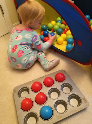 Mom's Tot School: Learning about Red!