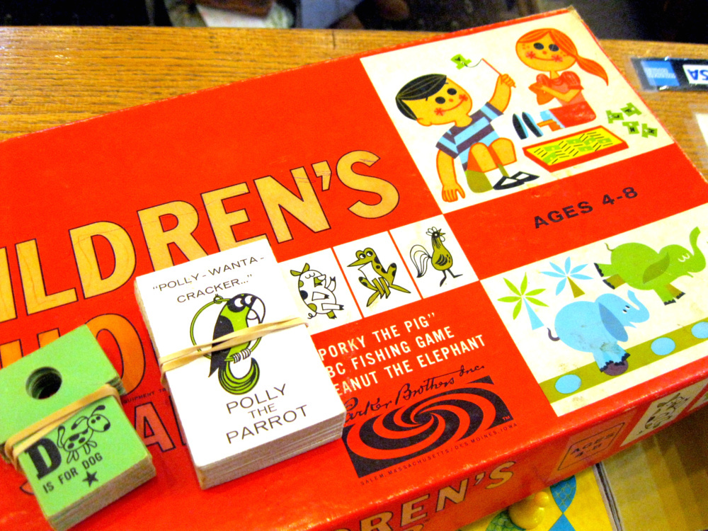 All That's Vintage: Vintage Games and Mixed Media Art
