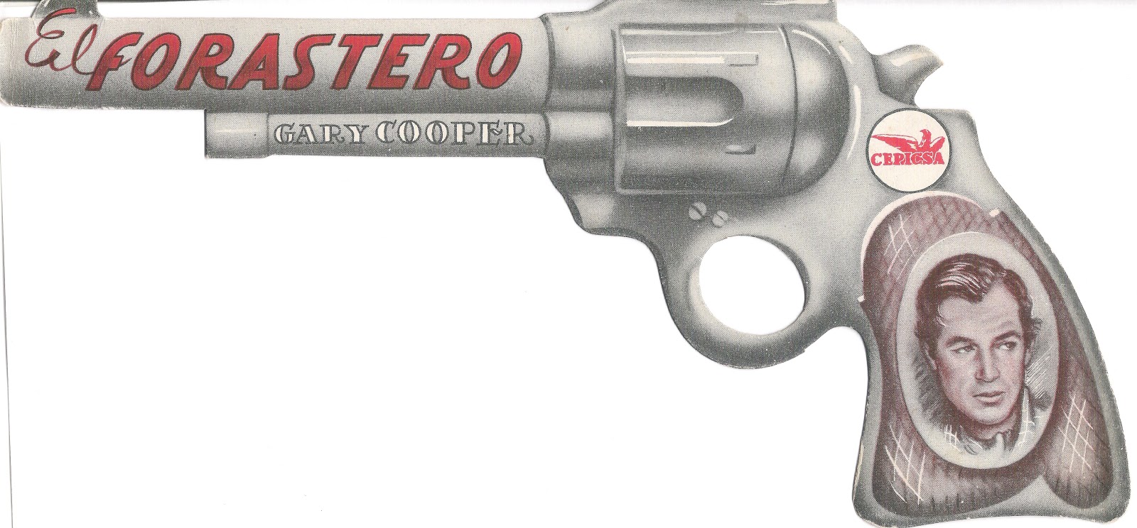 CINE - PROGRAMAS DE MANO: EL FORASTERO- WILLIAM WYLER/// GARY COOPER ...