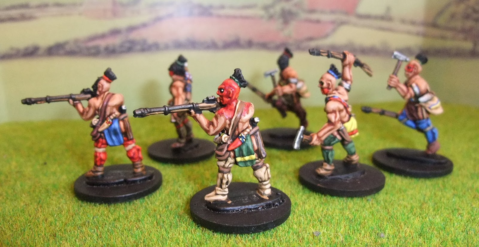 Kevs wargames Cabin: 28mm AW Miniatures Woodland Indians and the Full ...