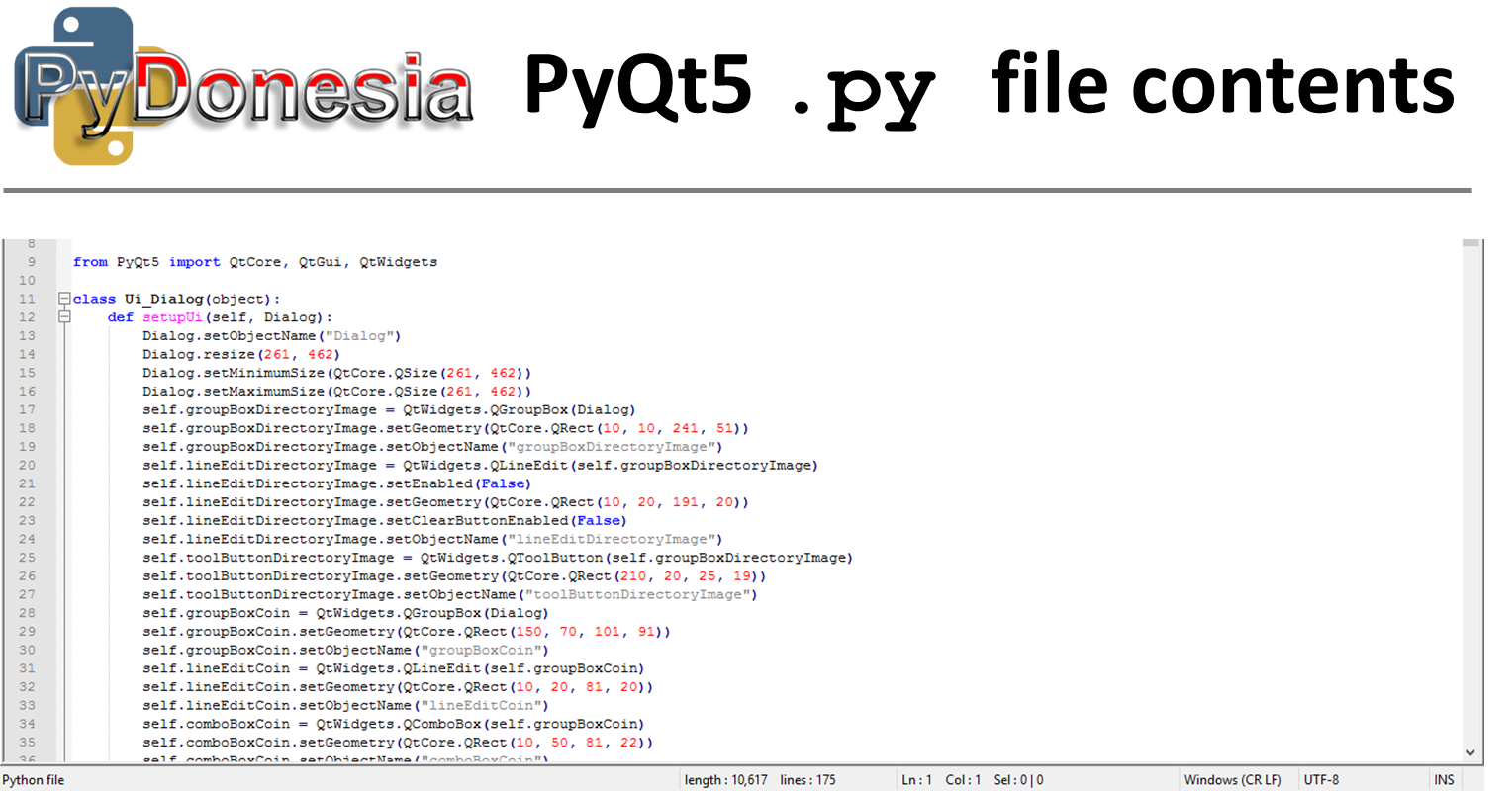 Python Indonesia Beyond Excel Python Graphical User Interface Gui Using Pyqt5 Basic Part 1 7601