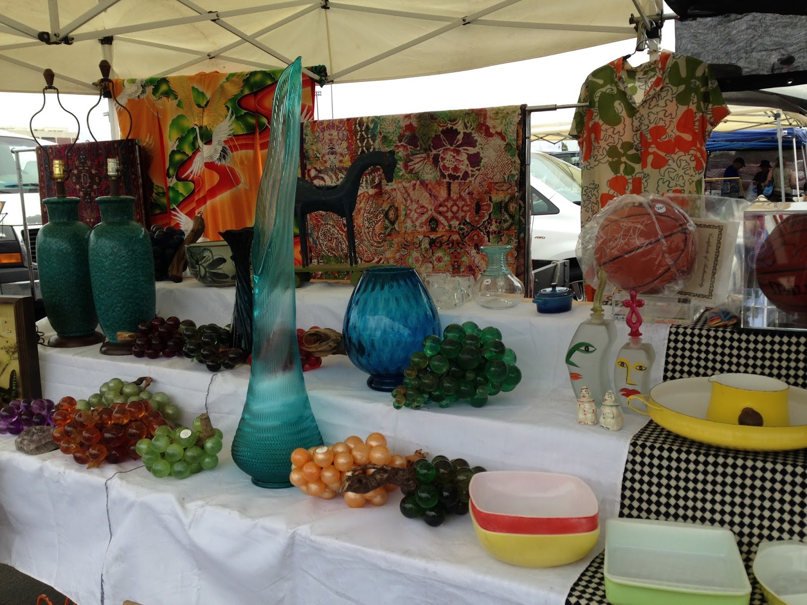 House of Patterns: Long Beach Antique Swap Meet Harvest and other Displays