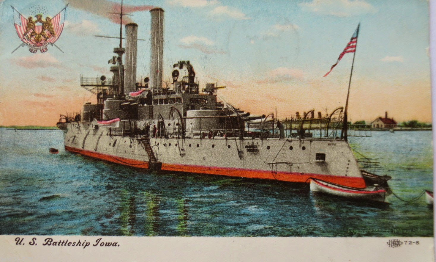 PoSeWe - Maritime Bilder: USS Iowa (BB-4)