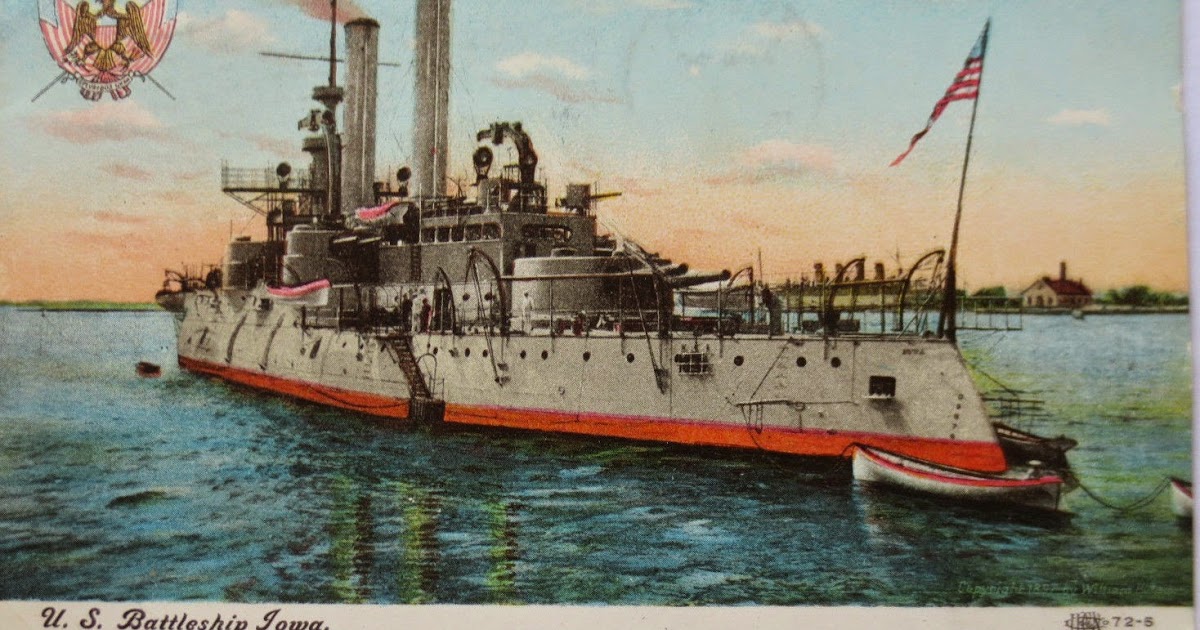 PoSeWe - Maritime Bilder: USS Iowa (BB-4)