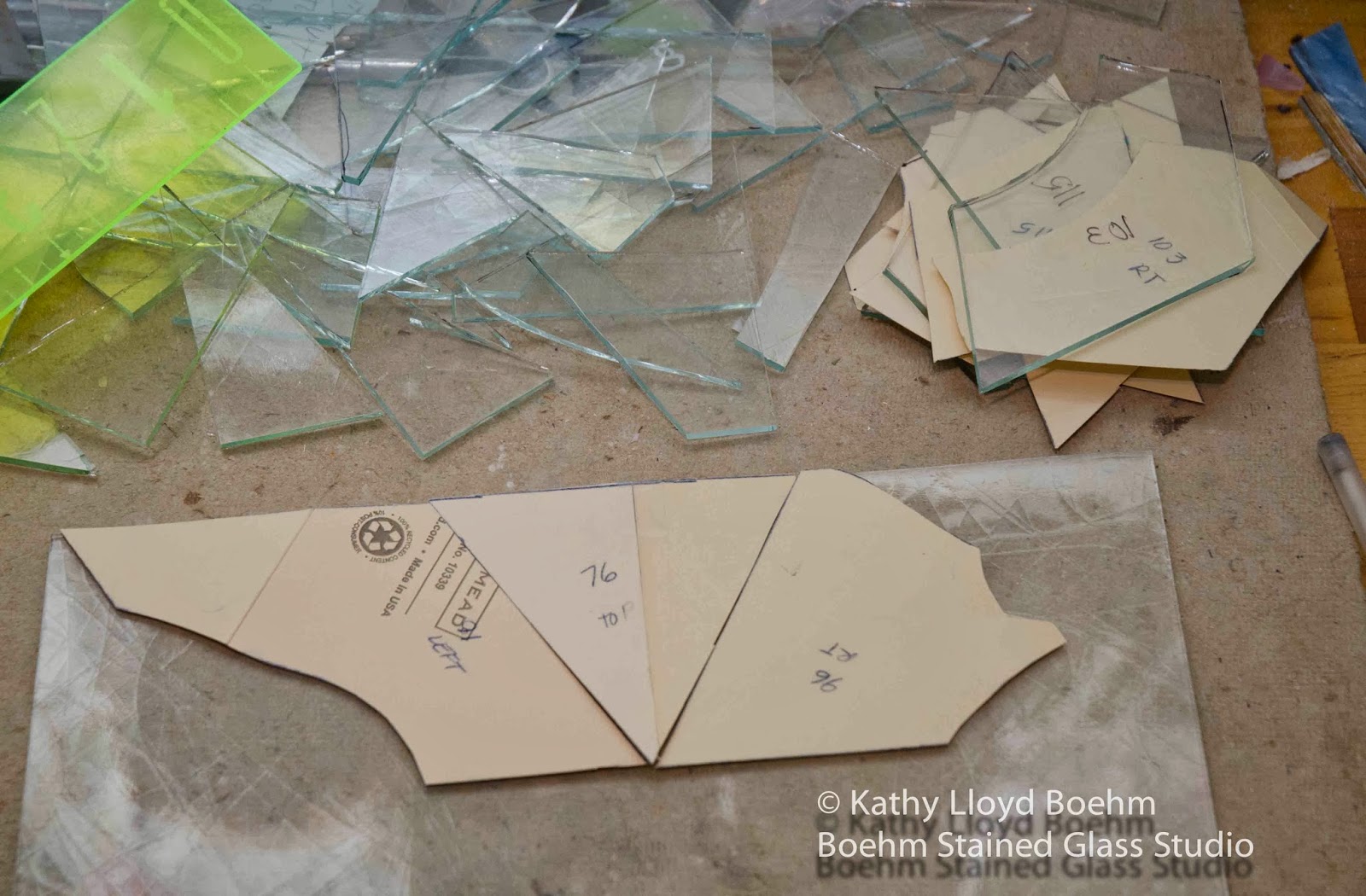 Boehm Stained Glass Blog: Stained Glass Vegetable Kitchen Panel ...