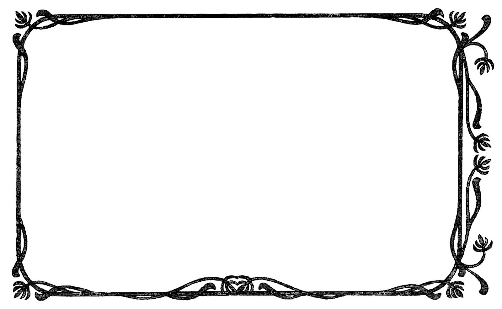 Digital Stamp Design: Digital Floral Frame Illustrations Download ...